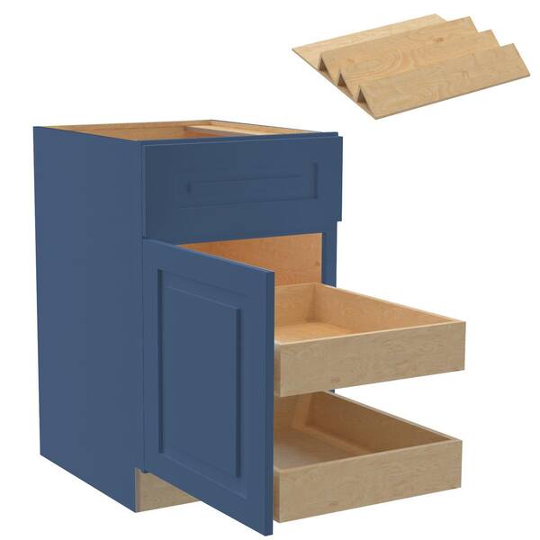 Home Decorators Collection Grayson Mythic Blue Painted Plywood Shaker ...