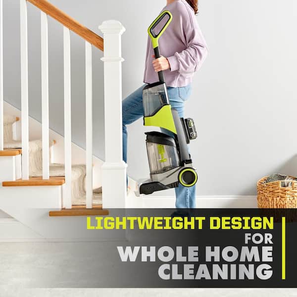 RYOBI ONE+ HP 18V Cordless SWIFTClean Rug and Carpet Cleaner Machine ...