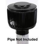 Active Ventilation 3 in. Dia Aura PVC Vent Cap Exhaust with Adapter for ...