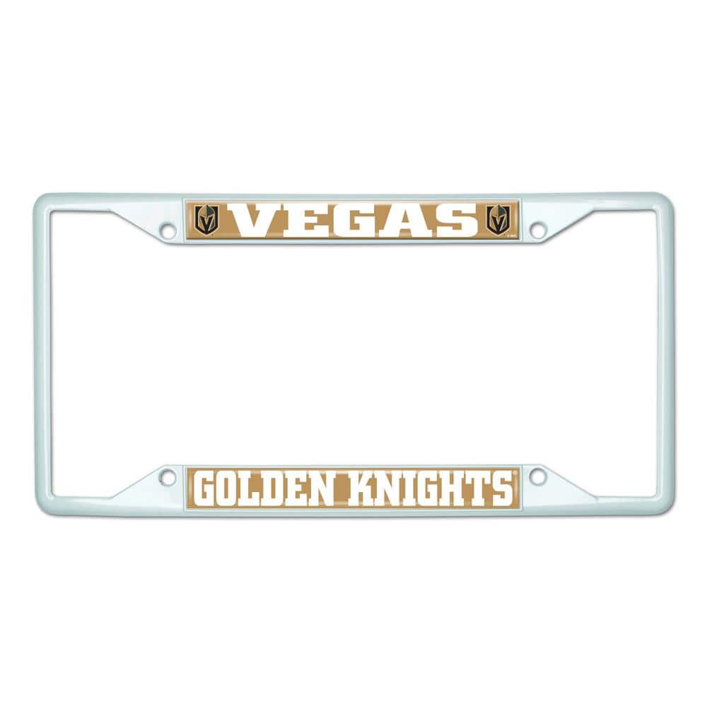 FANMATS Universal Fit NHL - Vegas Golden Knights License Plate Frame ...