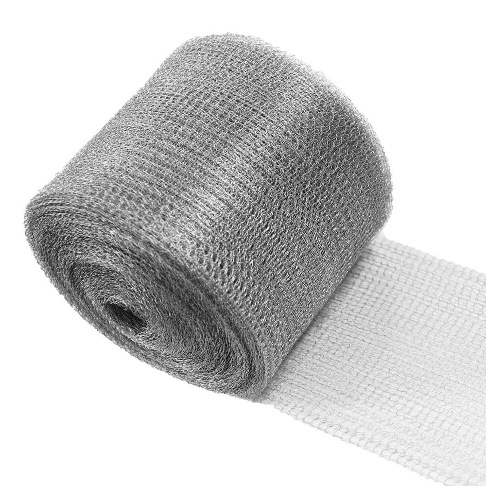 NVNOO 5 in. x 53 ft. Stainless Steel Wire Mesh Roll for Garden House ...