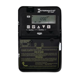 Intermatic DT Series 1-Circuit 20 Amp 24 Hour Indoor Surface Mount ...