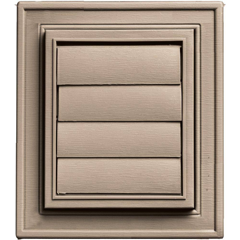 Mid America 7 in. x 8 in. #023 Wicker Master Exhaust Square Dryer Vent ...