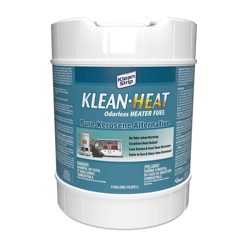 Klean-Strip 5 Gal. Klean Heat Kerosene Alt CKKH995 - The Home Depot