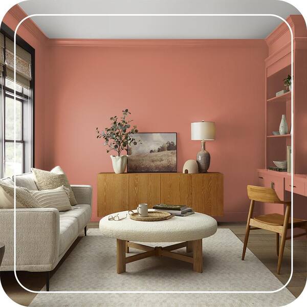 Caribbean Coral Paint Color Caribbean Coral SW 2854 | Orange Paint