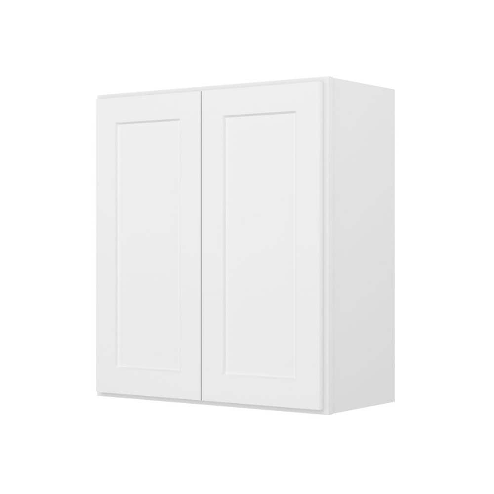 Furinno 27 in. W x 12 in. D x 30 in. H Ready to Assemble Wall Kitchen ...