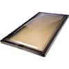 SUN-TEK 14-1/2 in. x 22-1/2 in. Fixed Curb Mount Polycarbonate Skylight ...