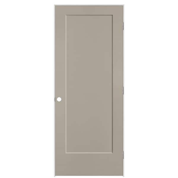 Masonite 32 in. x 80 in. 1-Panel Lincoln Park Left-Hand Hollow Core ...
