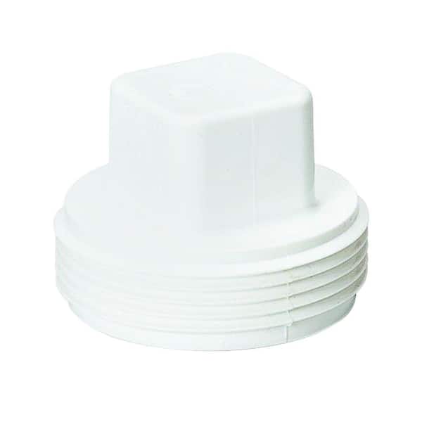 Mueller Streamline 4 in. PVC MPT Plug 05942H - The Home Depot
