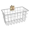 CargoSmart 12 in. W x 6 in. H Small Steel Track Basket 1720 - The Home ...