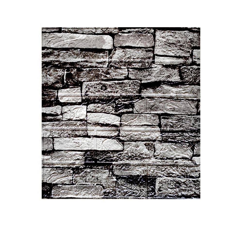 Wellco 3D Foam Brick Wall Panels, Self-Adhesive, Waterproof, 40 Pack ...