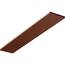 Ekena Millwork 3 in. x 0.25 in. x 20 in. Steel Hammered Copper Logan ...