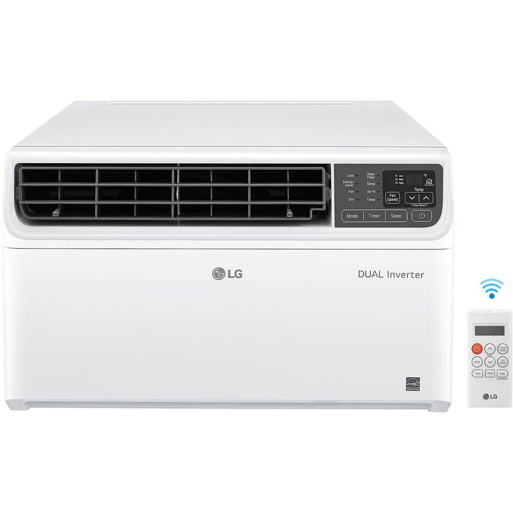 LG Electronics 6,000 BTU (DOE) 115V Dual Inverter Smart Window Air ...