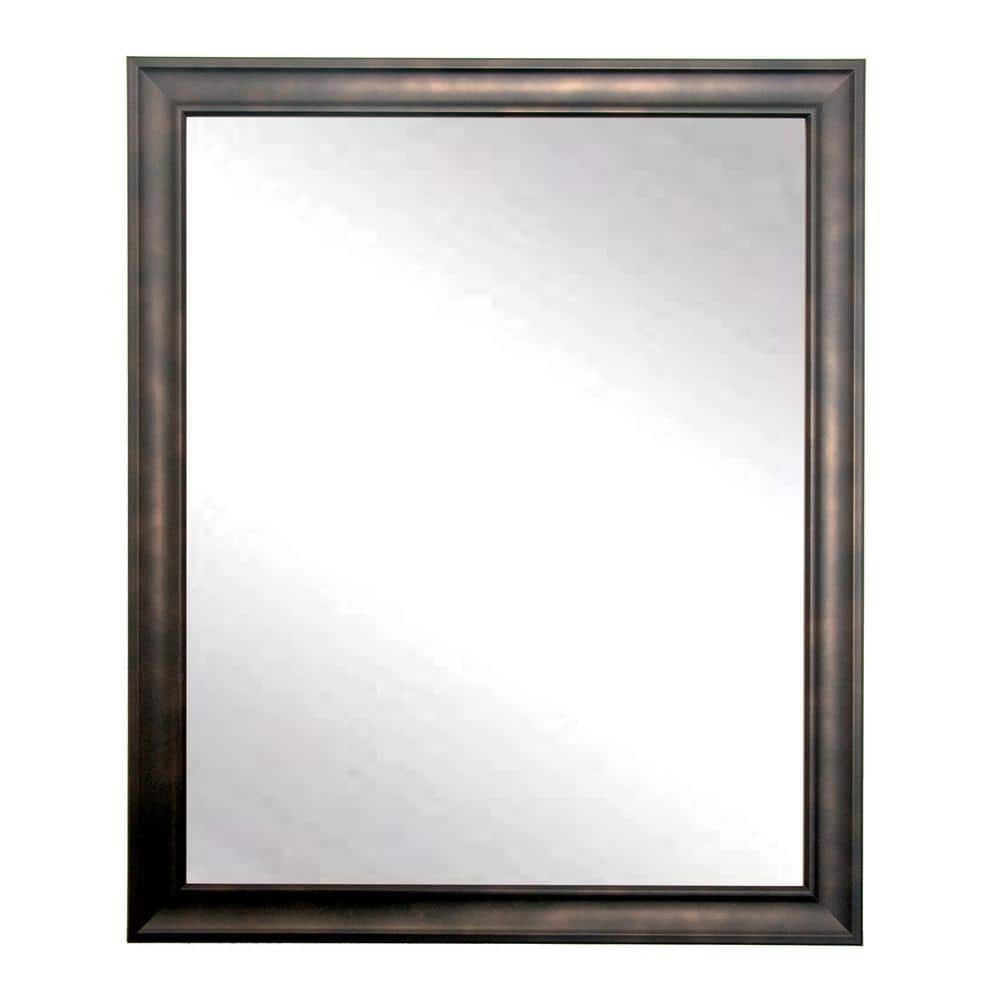 BrandtWorks 30 in. W x 44 in. H Clouded Bronze Wall Mirror BM013M4 ...