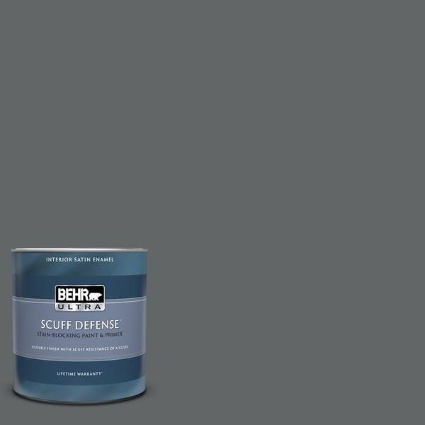BEHR ULTRA 1 qt. #N450-6 Binary Star Extra Durable Satin Enamel ...