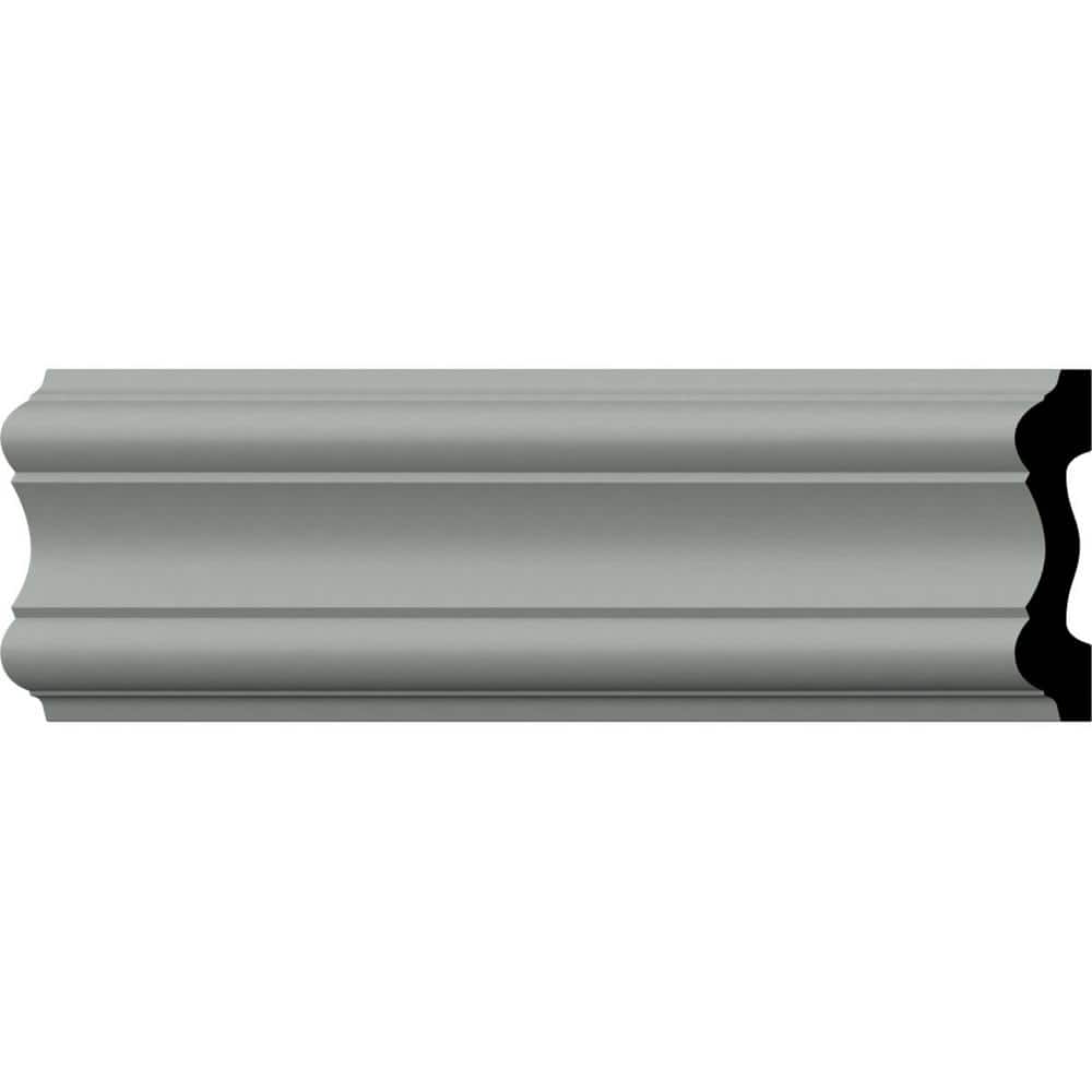 Ekena Millwork SAMPLE - 7/8 in. x 12 in. x 4 in. Urethane Edwards Panel ...