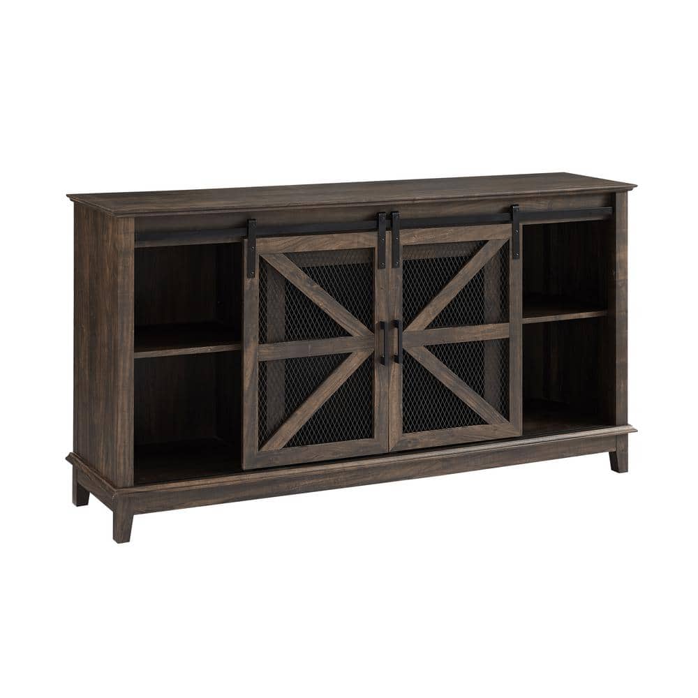 Home Source Industries Home Source Oak TV Stand for TV up to 60 in ...