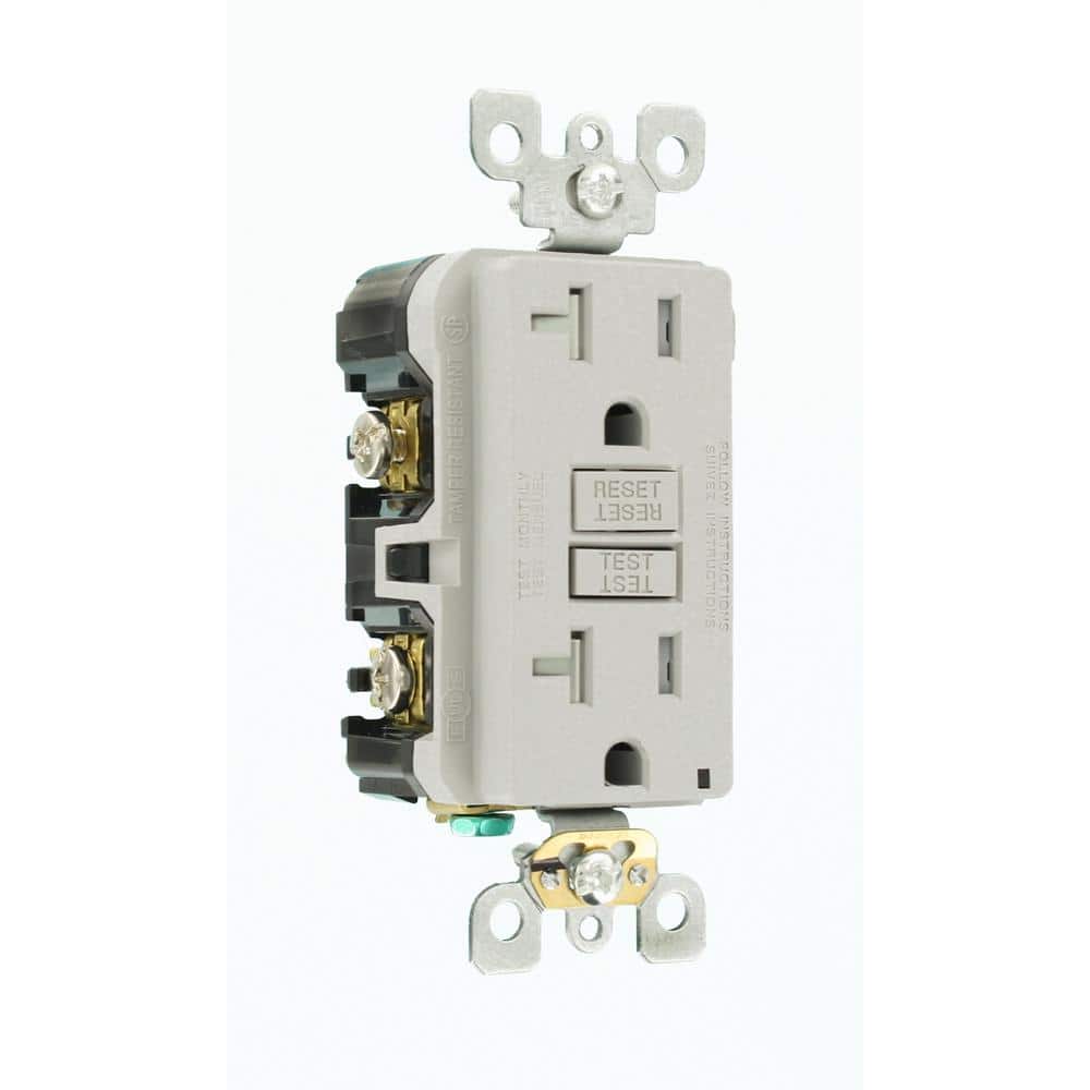 Reviews for Leviton 20 Amp SmartlockPro Tamper Resistant GFCI Outlet ...