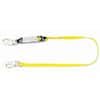 Guardian Fall Protection 4 ft. Single Leg Shock Absorbing Lanyard 01215 ...