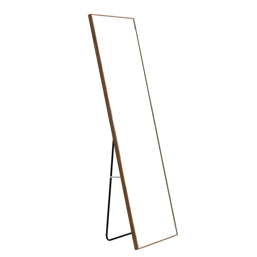 Bnuina 19 in. W x 63 in. H Rectangular Wooden Framed Freestanding/Wall ...