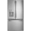GE 20.6 cu. ft. Counter Depth French Door Refrigerator in Fingerprint ...