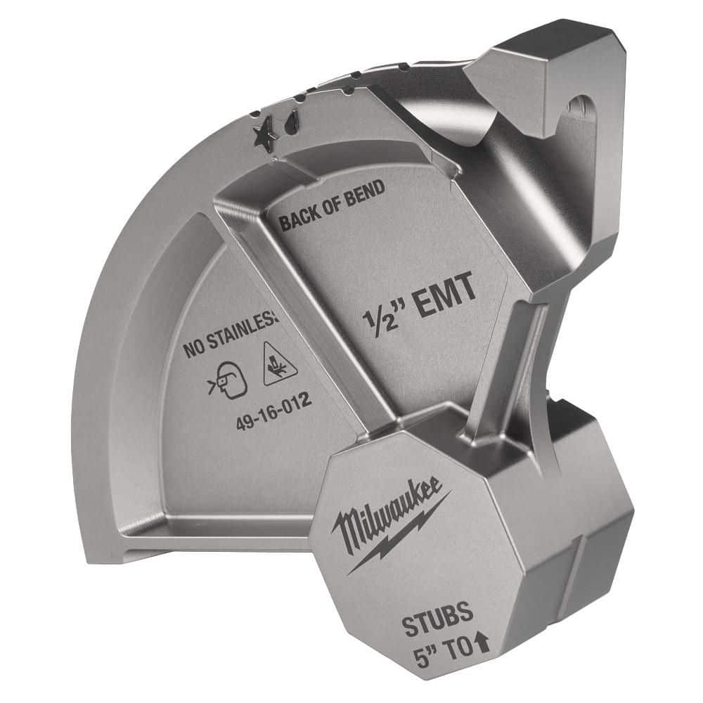 Milwaukee 1/2 in. EMT Conduit Bending Shoe for M18 FUEL Branch Conduit ...