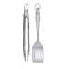 Weber 2-Piece Style Stainless Steel Grill Tool Set 6707 - The Home Depot