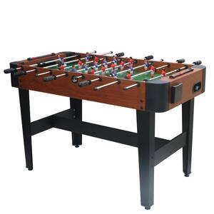 VEVOR Folding Foosball Table 42 in. Standard Size Foosball Table Indoor ...