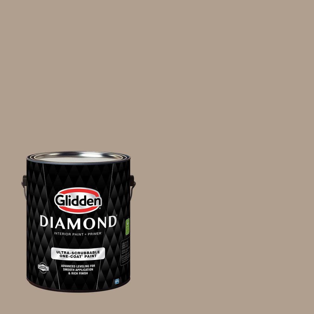 Glidden Diamond 1gal. PPG1076-4 Cuppa Coffee Eggshell Interior Paint ...