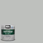 BEHR PREMIUM 1 qt. #SC-365 Cape Cod Gray Solid Color Waterproofing ...