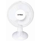 Optimus 12 in. Oscillating Table Fan 98578868M