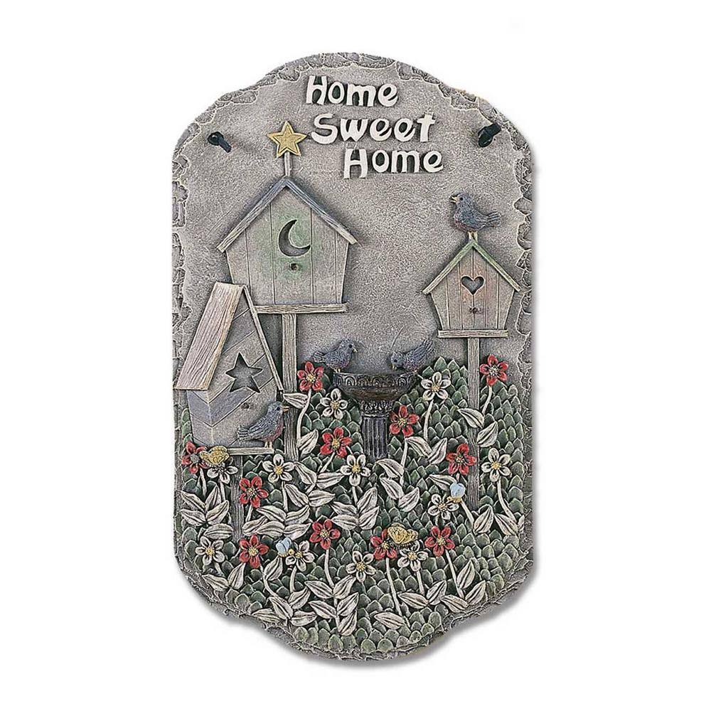 Jeedeson Welcome Sign, "Birdbath" Porch Decor - Serene Garden Resin ...