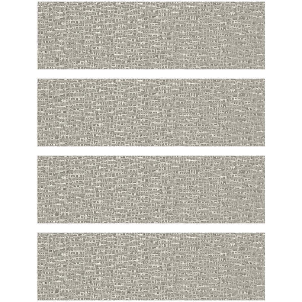 Bungalow Flooring FlorArt Hedgerow Bustle Grey 8.5 in. x 30 in. Printed ...