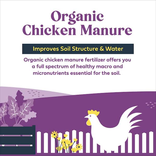 Chicken manure home depot store