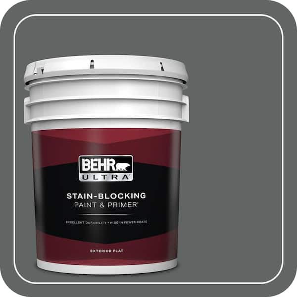 BEHR ULTRA 5 gal. Home Decorators Collection #HDC-MD-28 Cordite Flat ...