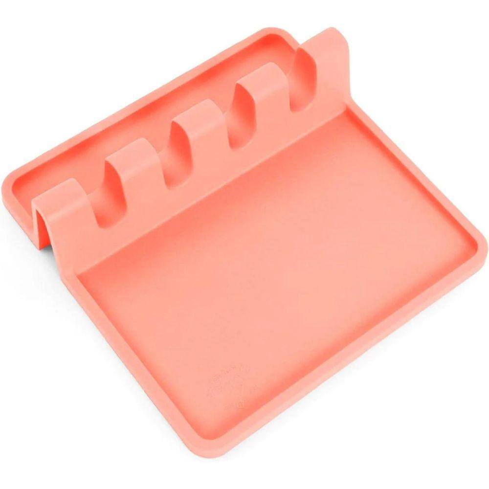 Zulay Kitchen Silicone Utensil Rest with Drip Pad for Multiple Utensils ...