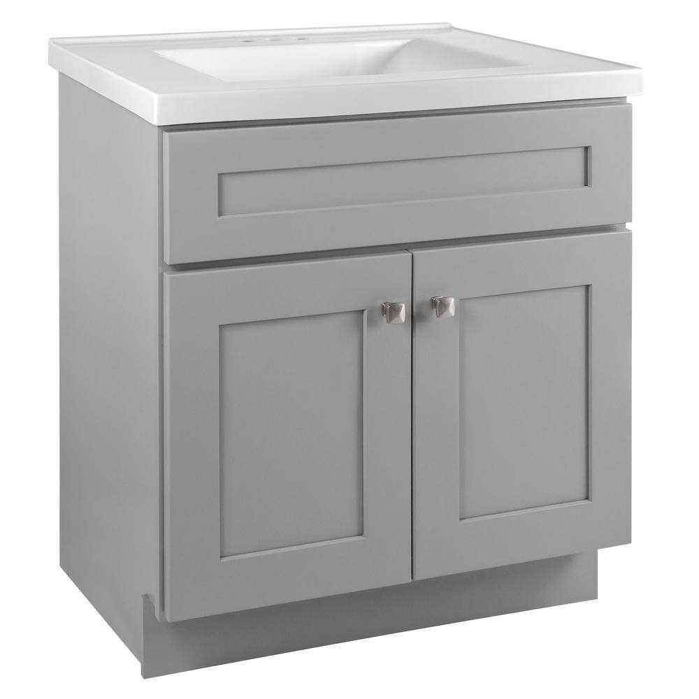 Design House Brookings Shaker RTA 31 in. W x 22 in. D x 34.25 in. H ...