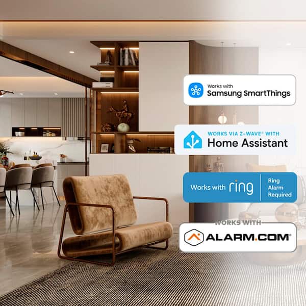 Leviton Decora Smart Z-Wave 800 Series Switch ZW15S-1RW ZW15S-1RW - The Home Depot