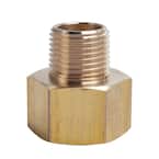 LTWFITTING 3/8 in. O.D. Comp x 3/4 in. FIP Brass Compression Adapter Fitting (5-Pack) HF6661205