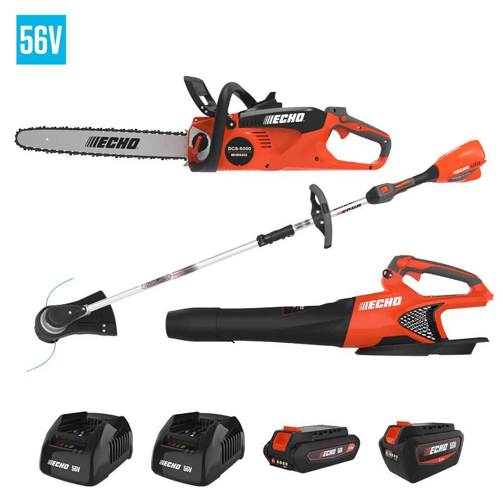 Reviews for ECHO 56V Cordless Battery String Trimmer, Blower and ...