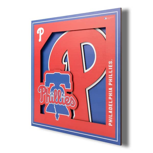 MLB Philadelphia Phillies 3D Logo Series Wall Art - 12x12 2507187 - The ...