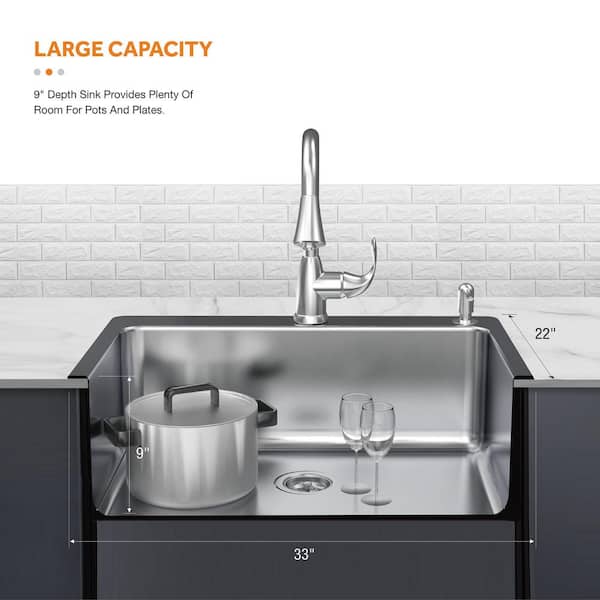 Modern Kitchen Sink Dimensions