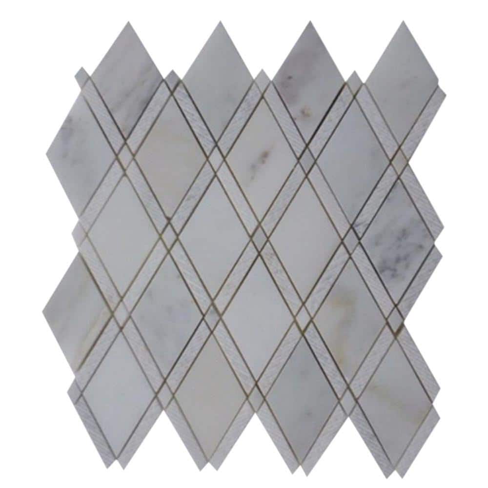 Ivy Hill Tile Grand Textured Asian Statuary 3 in. x 6 in. Polished ...