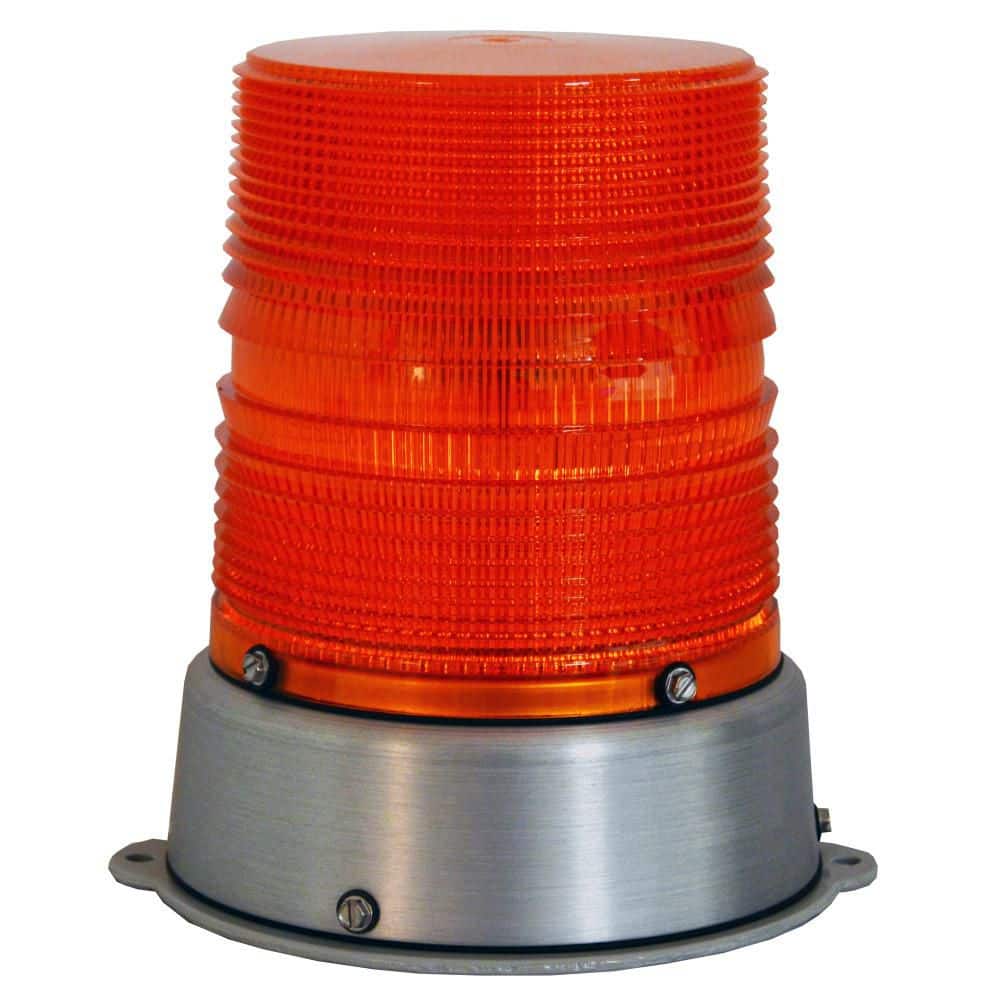 Emergency Lighting-8 LED, Aluminum Base, Tall Amber, 10-32VDC 250HCL-A ...