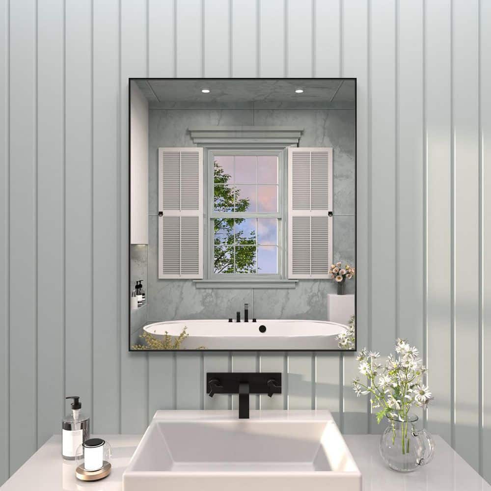 tydex Vibe 36 in. W x 30 in. H Rectangular Framed Wall Bathroom Vanity ...