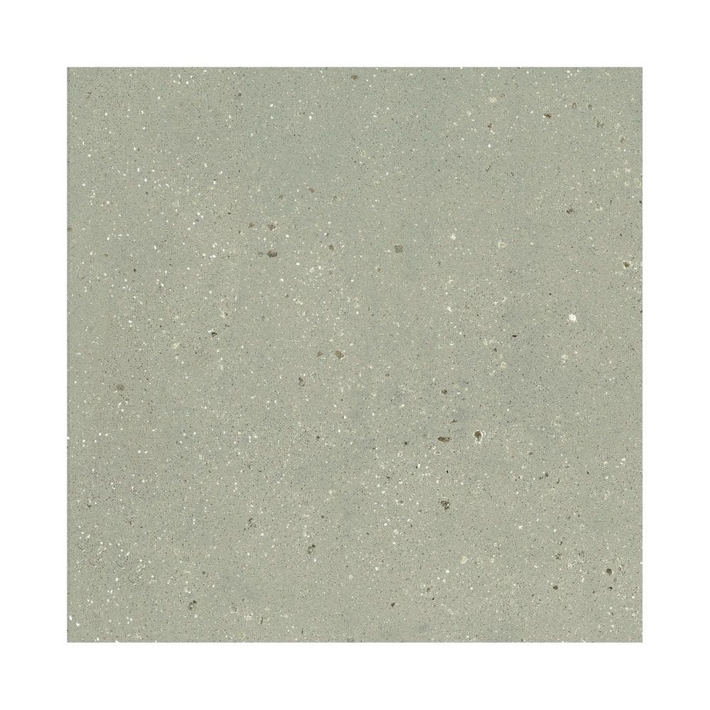 Italian Geology 24 in. x 24 in. x 8mm Matte Green Porcelain Floor and ...