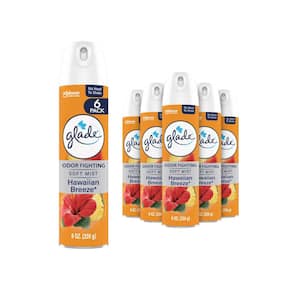 Glade 8 oz. Lavender and Vanilla Scent Air Freshener Spray (6-pack ...