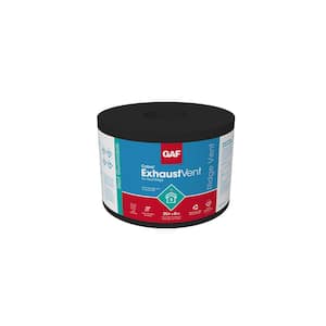 GAF Cobra Exhaust Vent 8 in. x 20 ft. Black Plastic Mesh Roll Ridge ...