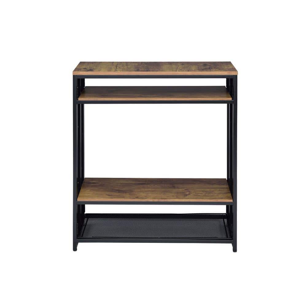 Tatahance 28 in. x 13 in. x 33 in. Metal Tube Rectangular End Table ...