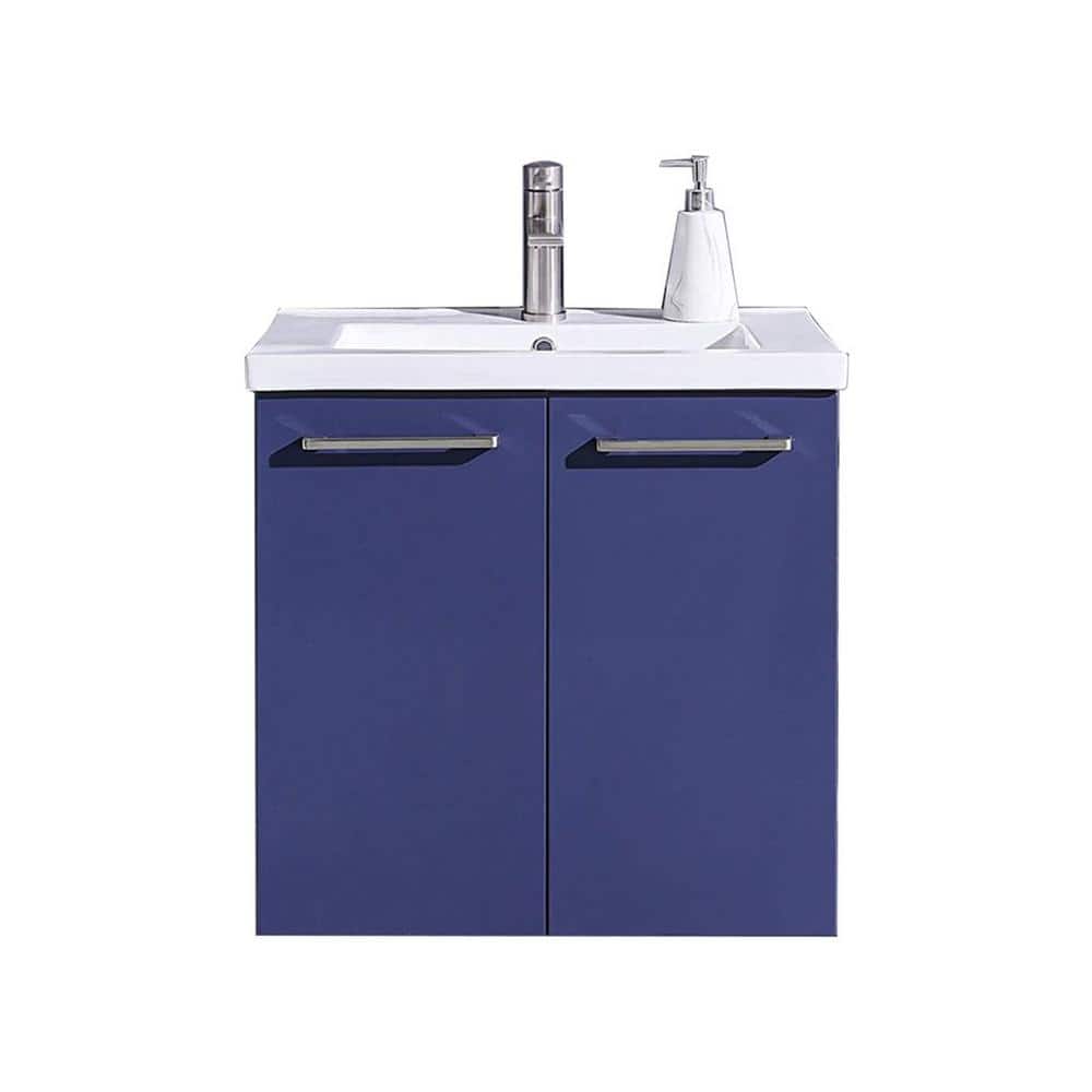 Reviews for VC CUCINE 24 in. W x 18 in. D x 24 in. H Modern Floating ...